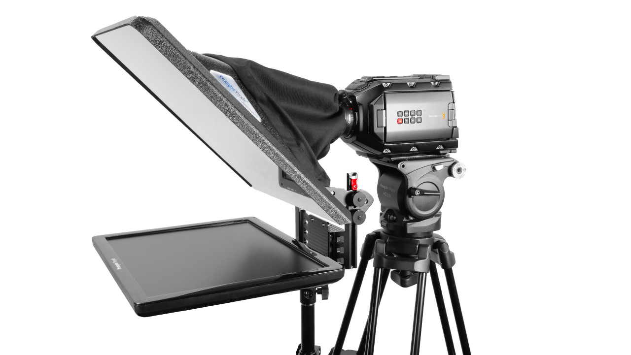 Differences between free-standing teleprompter and tripod teleprompter